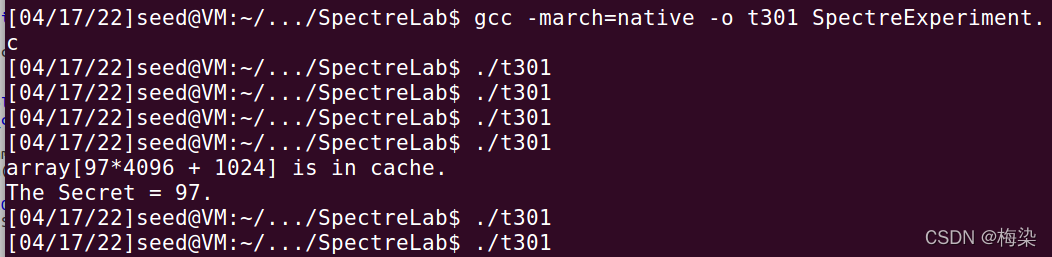 [SEEDLabs] Meltdown & Spectre Attack Labs_meltdown attack lab-CSDN博客