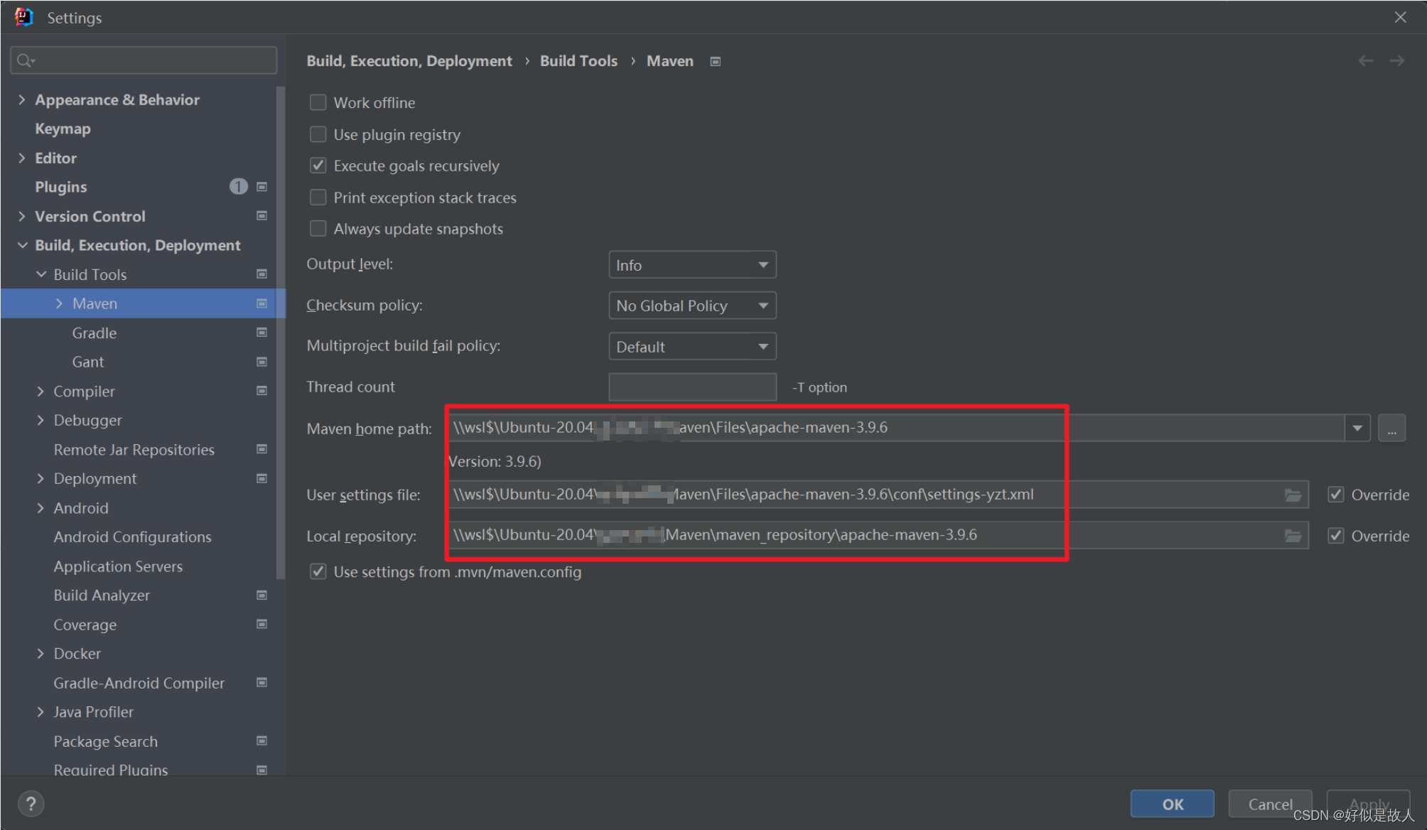 使用IDEA在WSL2的Ubuntu的docker中运行项目_idea wsl-CSDN博客