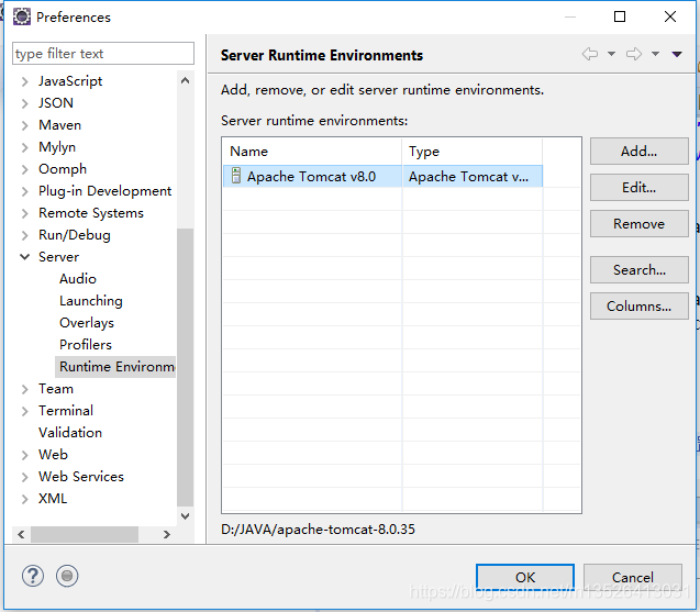 Could not load the Tomcat server configuration at \Servers\Tomcat v8.0 Server at localhost ...