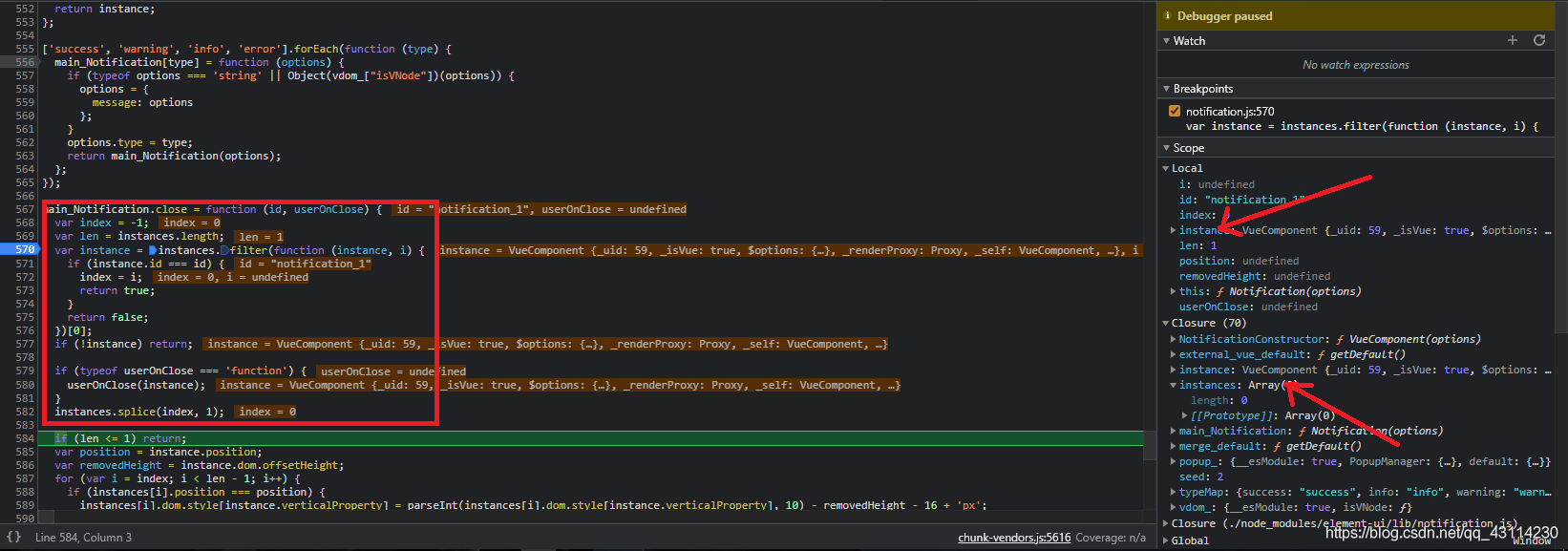 ElementUI的this.$notify.close()调用不起作用_this.$notify close-CSDN博客