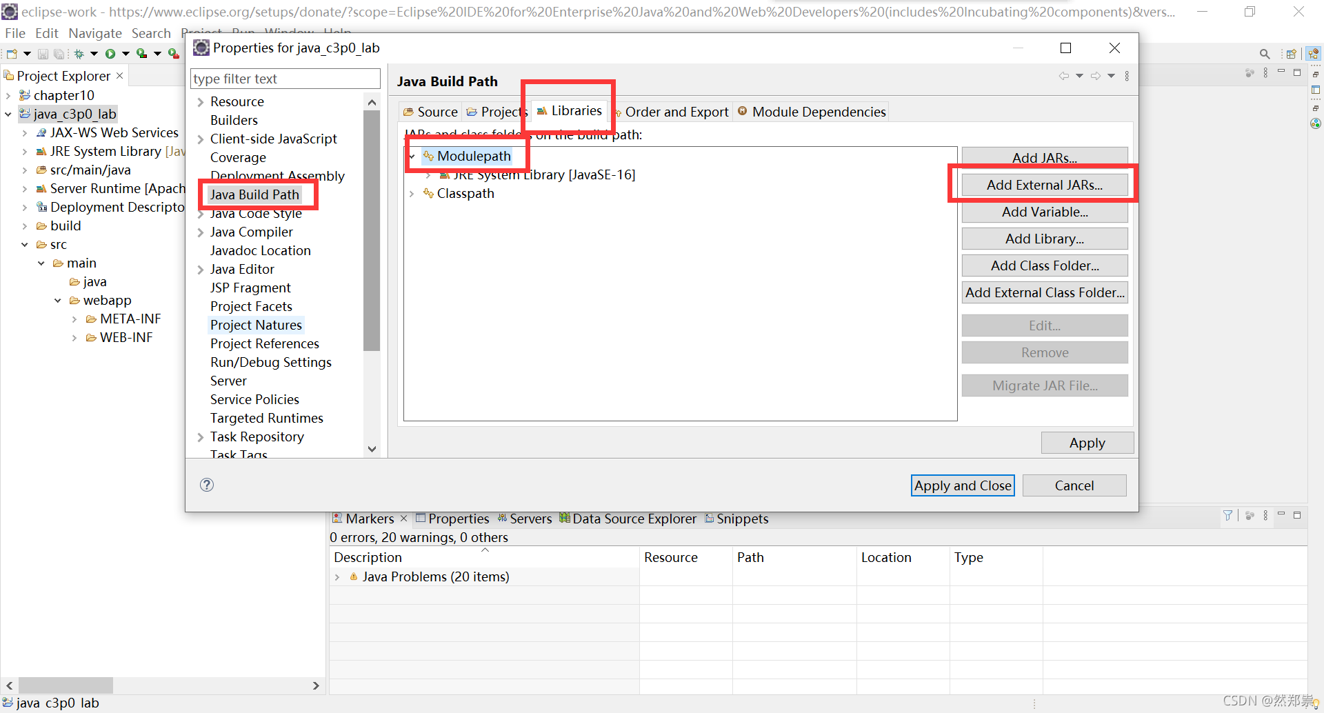 eclipse和idea的DBCP的使用和使用C3P0数据源查询数据_eclipse配置com.mchange.v2.c3p0和tomcat数据源-CSDN博客