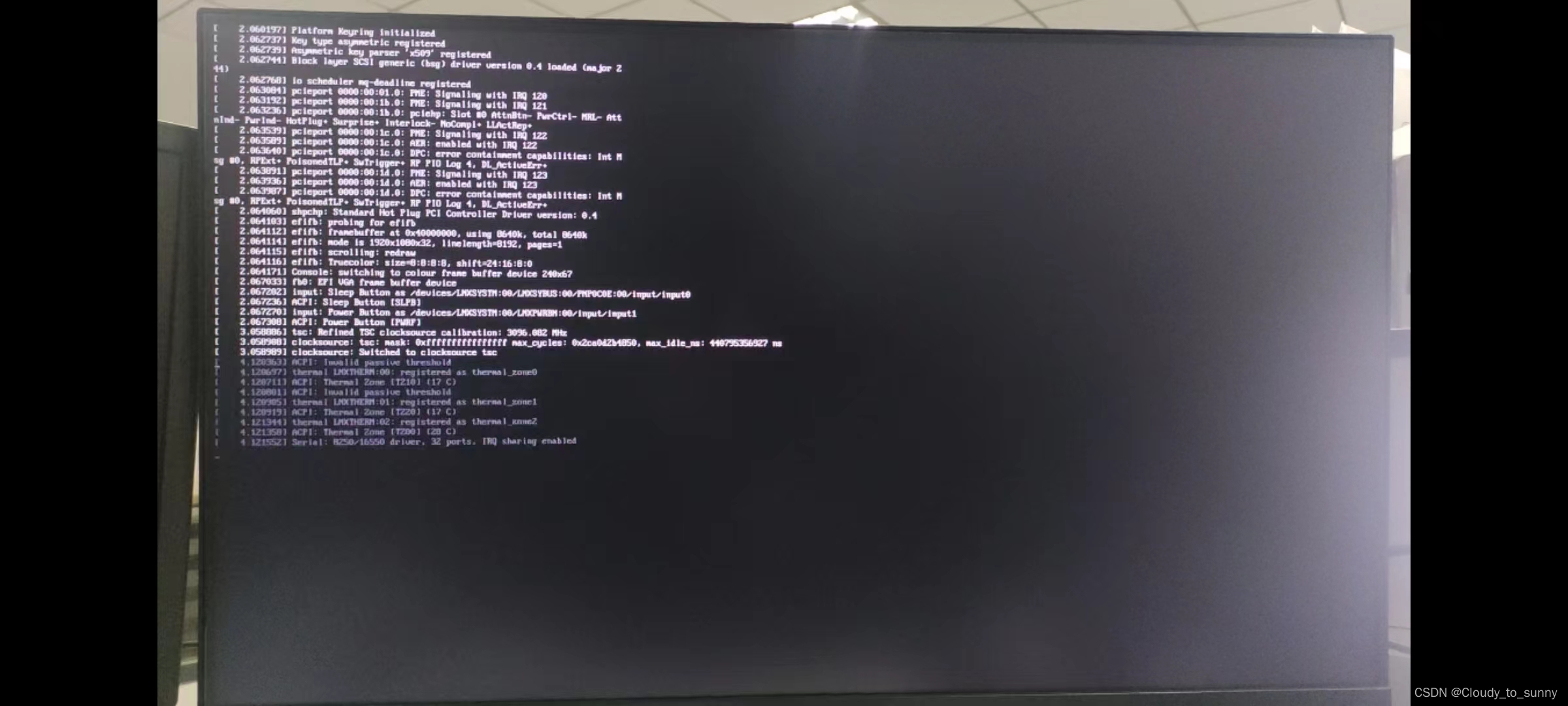 ubuntu启动报错 hardware error cpu 0 machine check 0 Bank 6、ACPI BIOS Error (bug)Could not resolve ...