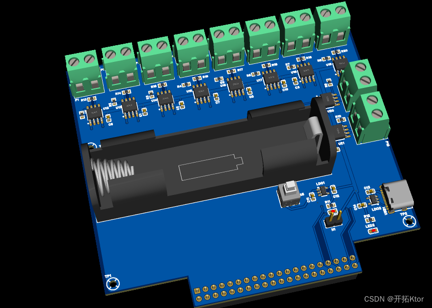 PCB：多can口信号转换板_can pcb-CSDN博客