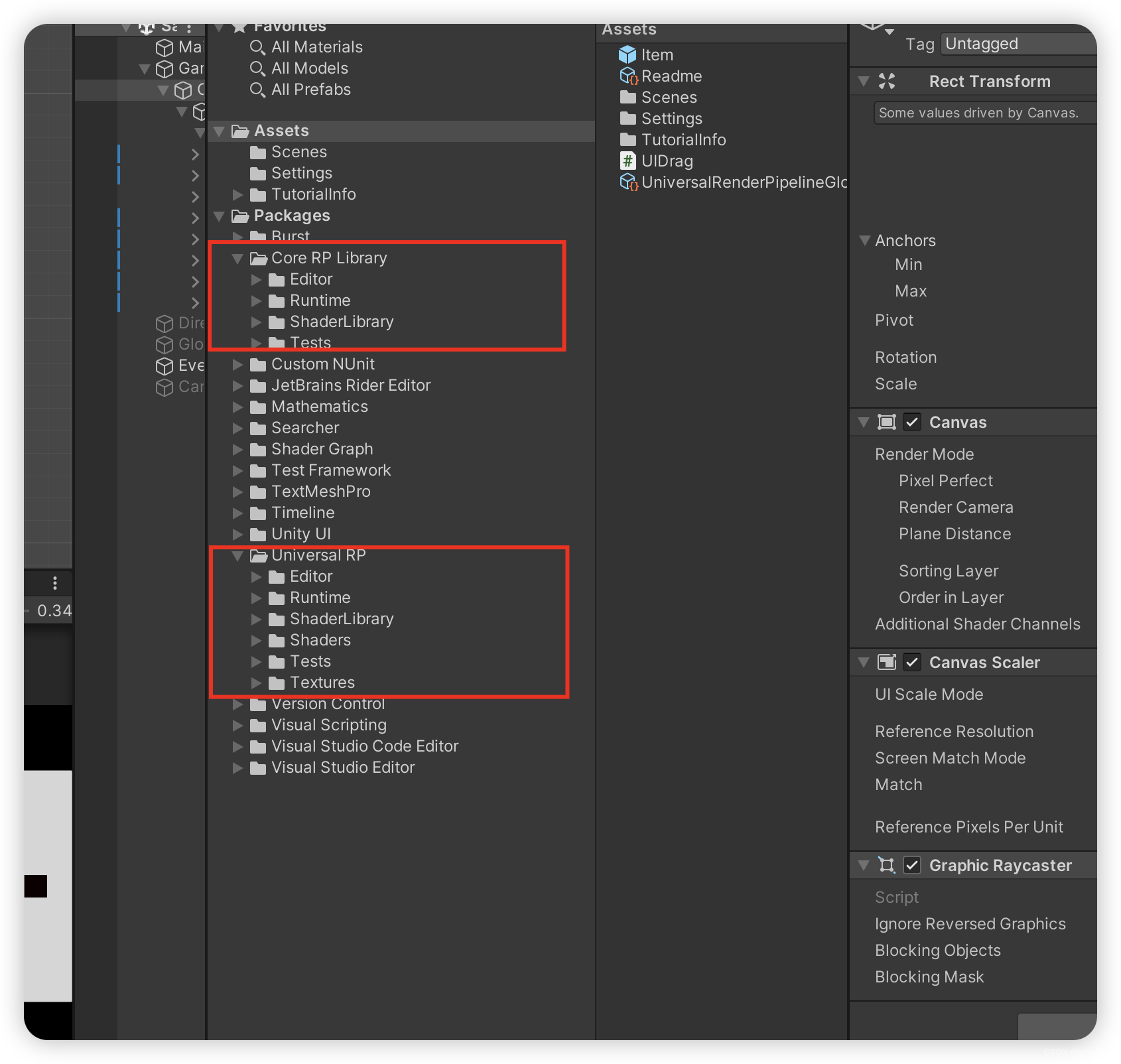 Unity UI 专项一 unity URP项目及屏幕的适配_unity urp ui-CSDN博客