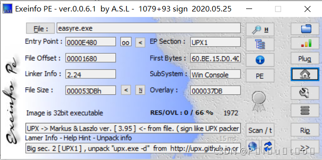 BUUCTF-[ACTF新生赛2020]easyre_buuctf [actf新生赛2020]easyre-CSDN博客