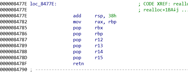 关于利用realloc函数调整栈使onegadget可执行。_realloc调整栈-CSDN博客
