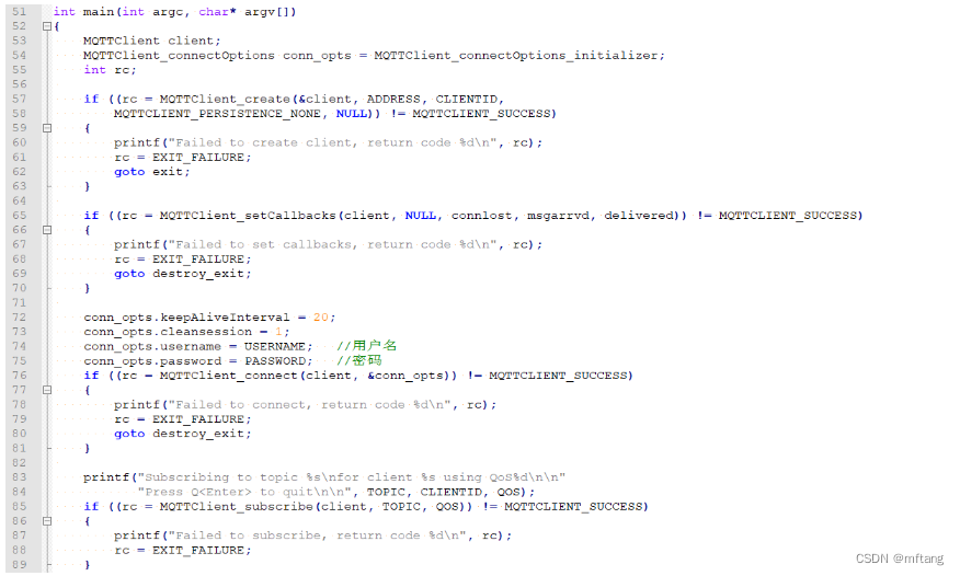 Linux环境下使用Eclipse Paho C 实现（MQTT Client）异步订阅Message_paho mqtt客户端关闭 linux-CSDN博客