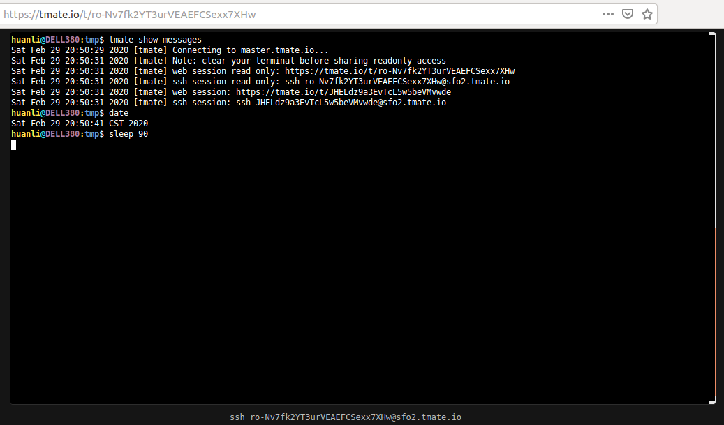 终端共享神器tmate简明教程-CSDN博客
