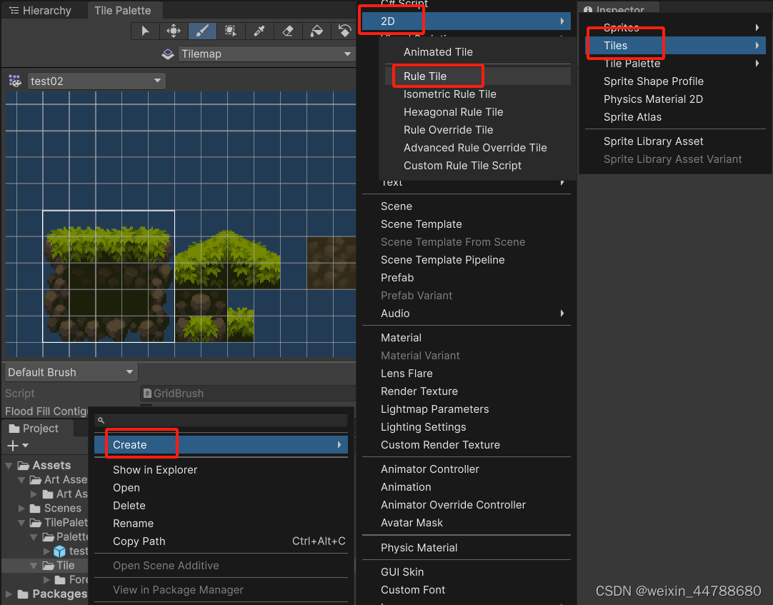 Unity2D——TilePalette瓦片调色盘工具使用教程01_tile palette-CSDN博客