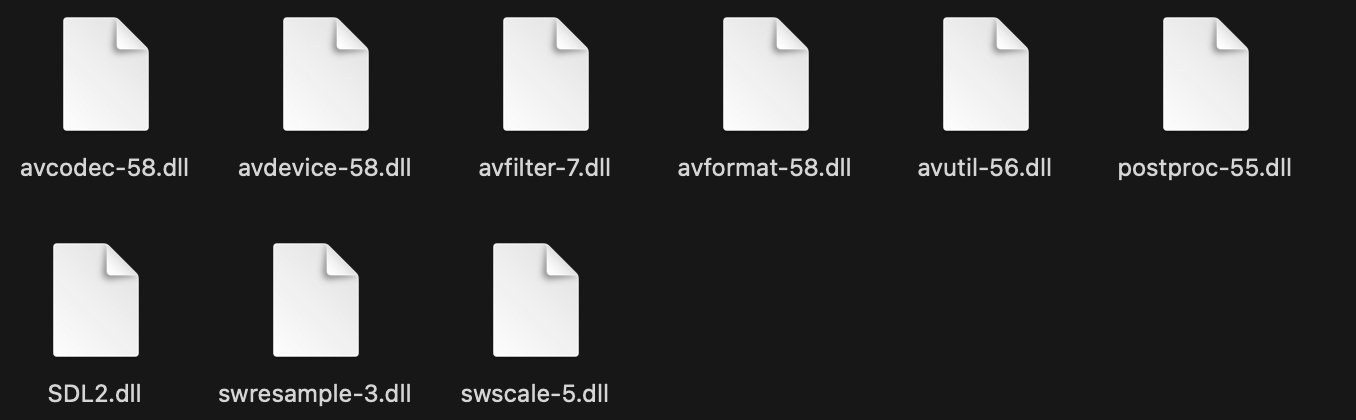Windows上使用FFmpeg和SDL2(使用 Cmake编译)_ffmpeg sdl编译-CSDN博客