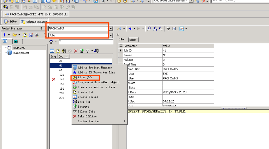 升级至oracle19C定时任务通过toad图形化实现方法_toad for oracle 19c-CSDN博客