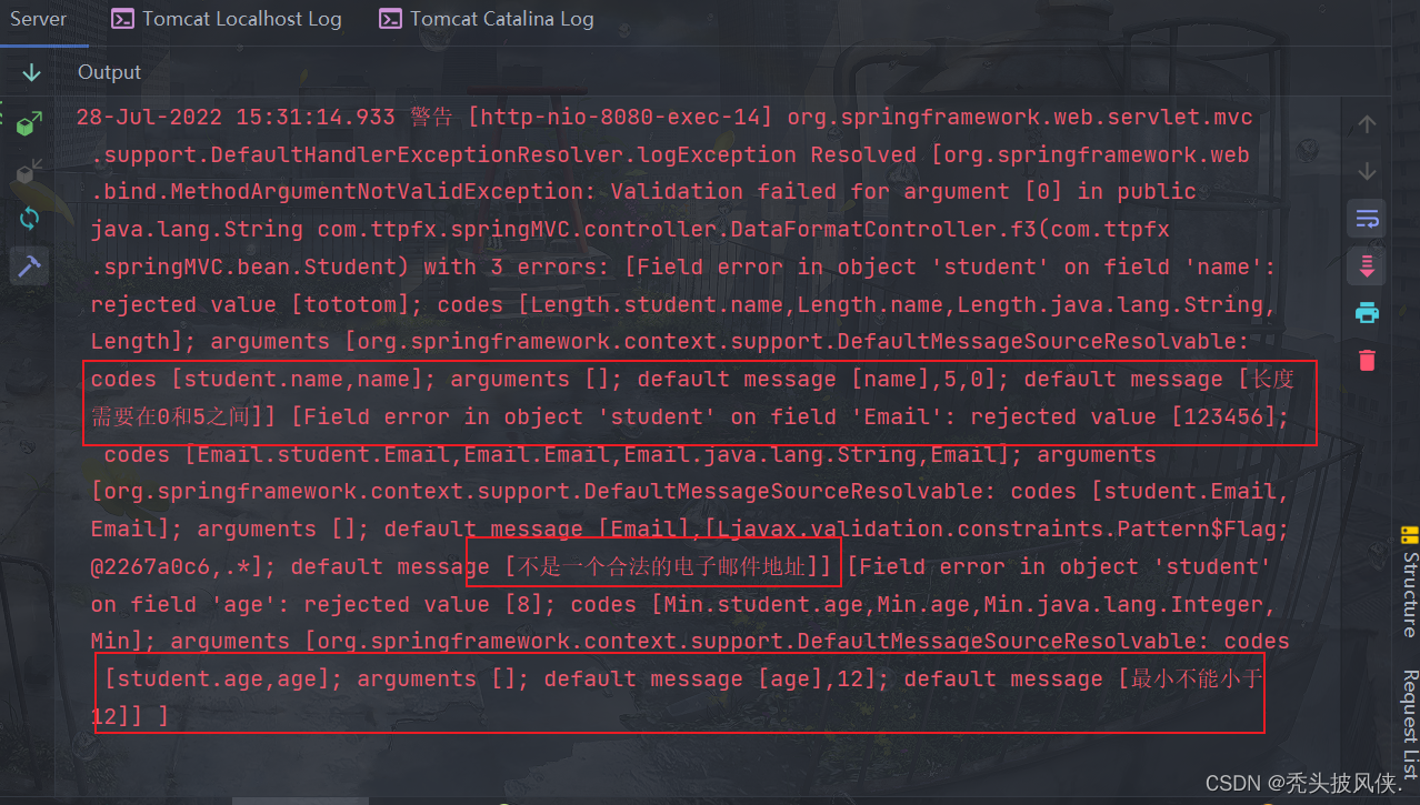 [springmvc学习]8、JSR 303验证及其国际化_jsr303校验国际化-CSDN博客