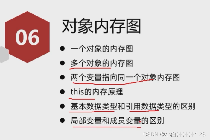 Java 面向对象 06 对象内存图(黑马)java对象实例化内存图 Csdn博客 6326