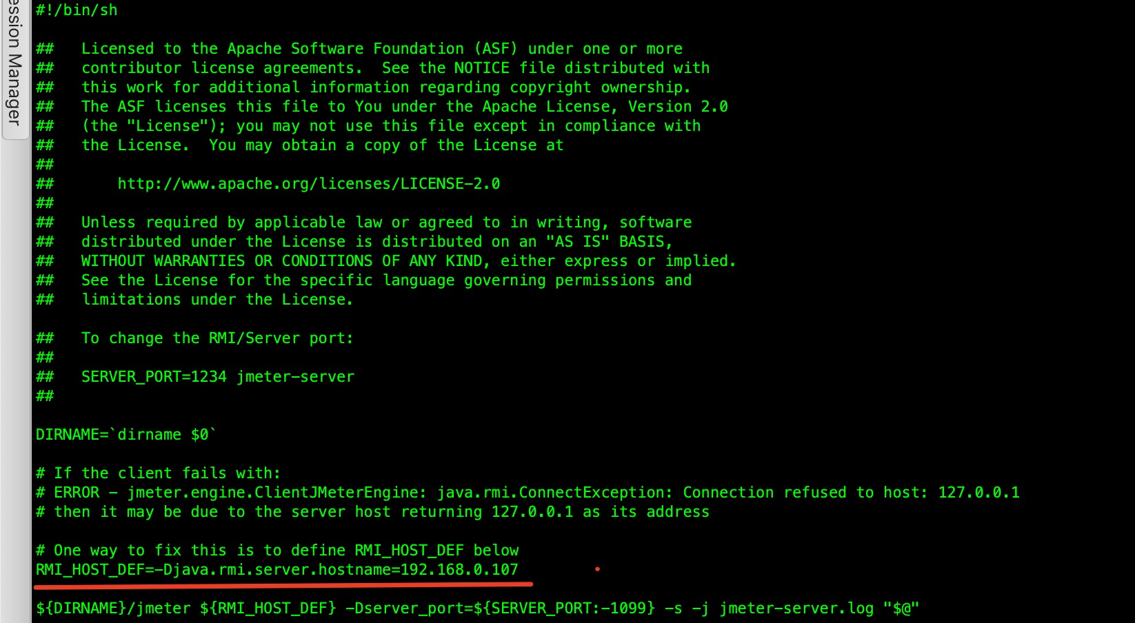 JMeter分布式压测-常见问题之（ Cannot start. localhost.localdomain is a loopback address）_server failed to ...