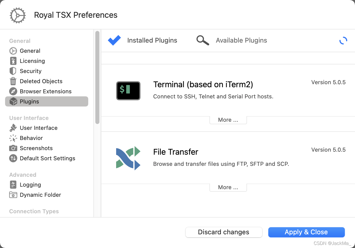 Mac下好用的终端SSH软件：Royal TSX的入门使用指导-CSDN博客