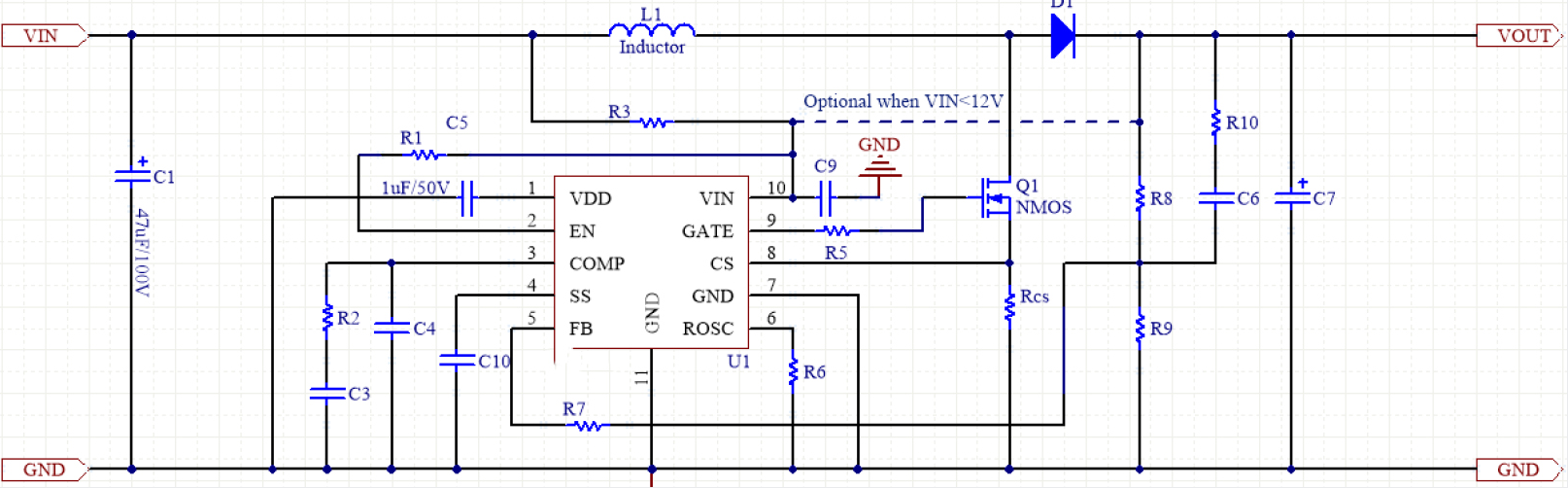 dc-dc12V升压恒压30V，100W功率 车载加热杯专用方案FS2140_灯具100w dcdc升压控制芯片-CSDN博客