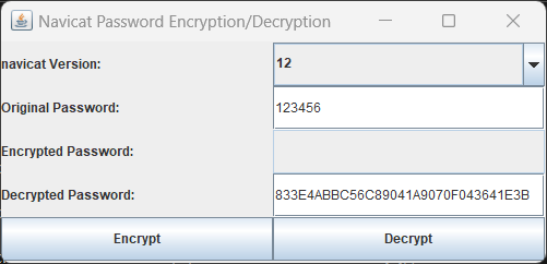 Navicat15 /16 已连接数据库密码解密_navicat15 导出密码解密-CSDN博客