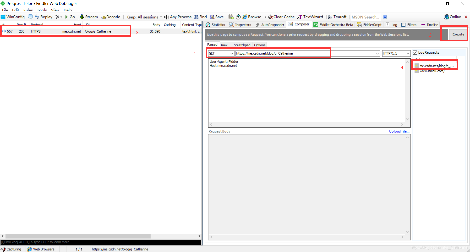 【Fiddler】使用fiddler进行接口测试_fiddler post inspectors的json=a-CSDN博客