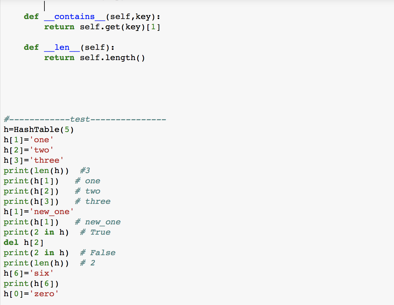 Python 学习笔记 数据结构与算法 】哈希表 Implementation Of A Hash Table Csdn博客
