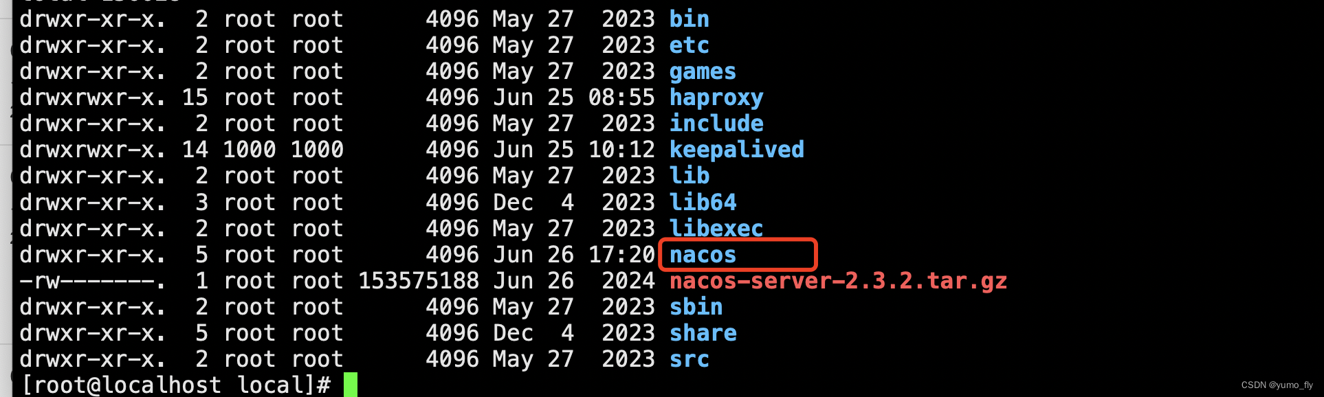 linux系统安装nacos2.3.2_nacos2.3.2下载-CSDN博客