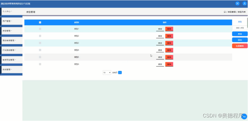 java/jsp/ssm酒店客房管理系统的设计与实现【2024年毕设】-CSDN博客