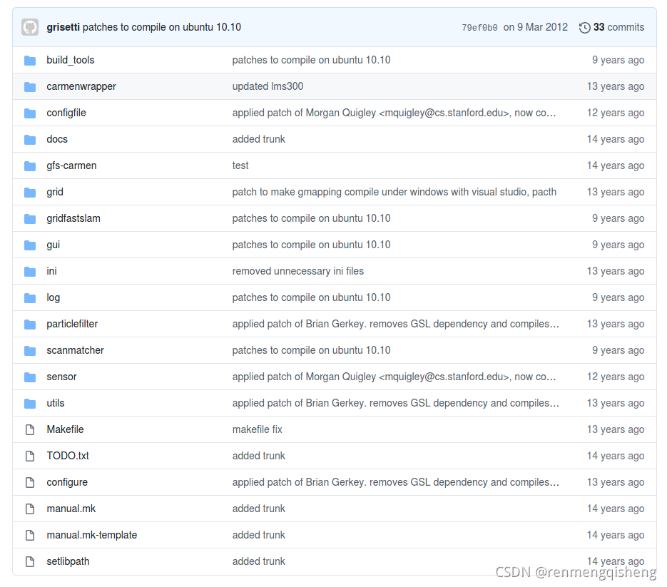源码编译gmapping报错Could not find a package configuration file provided by “openslam_gmapping“ with ...