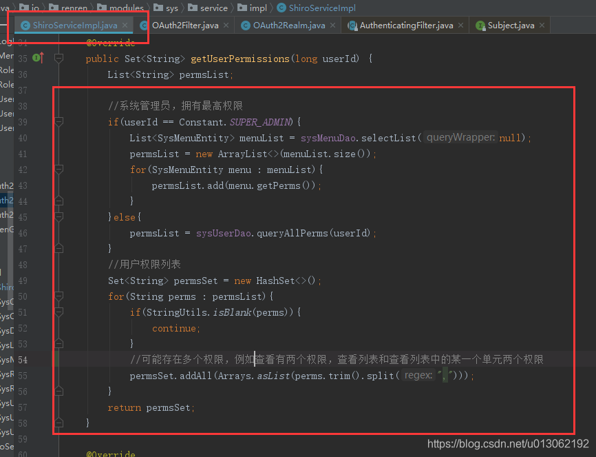Java学习之renren-fast学习（1）-------shiro_逆着时光看你-华为开发者空间