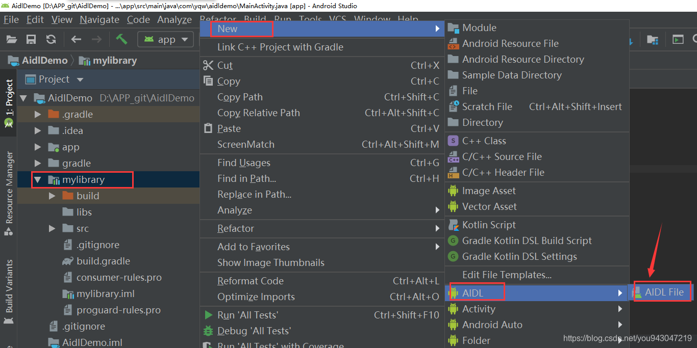 AIDL简单实用新手教程（AIDL 包含回调，耗时处理，in out inout oneway使用、打包jar等内容） 附demo下载_android aidl demo下载-CSDN博客
