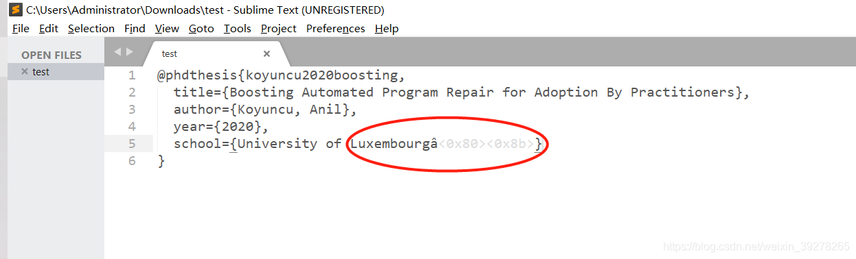 【已解决】Package inputenc: Unicode character (U+200B) (inputenc) not set up for use with LaTeX._not ...