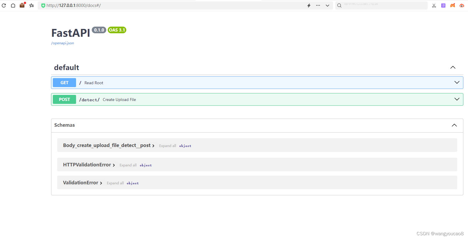FastAPI 按装使用-CSDN博客