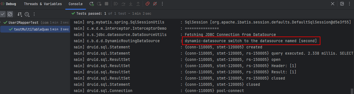 【SpringBoot 3.x】整合Mybatis-Plus多数据源、Druid_springboot整合mybatis-plus+druid实现多数据源-CSDN博客