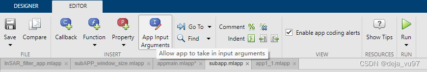 Matlab AppDesigner——在app之间传递数据_matlabappdesigner参数传递-CSDN博客