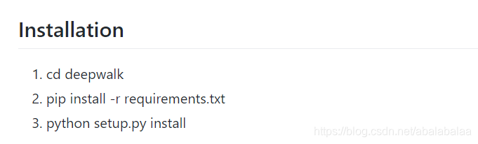 deepwalk的配置与运行_pip install deepwalk 失败-CSDN博客