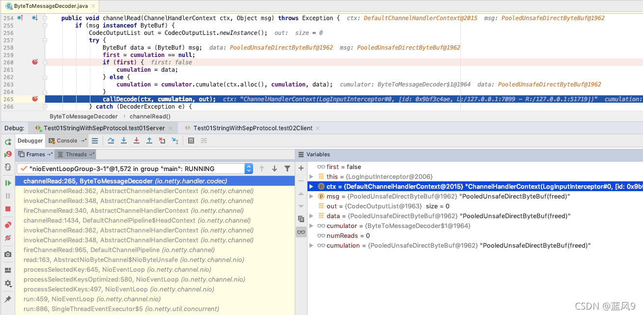 01 ByteToMessageDecoder 里面直接 in 到 out 导致 IllegalReferenceCountException: refCnt: 0, decrement: 1 ...
