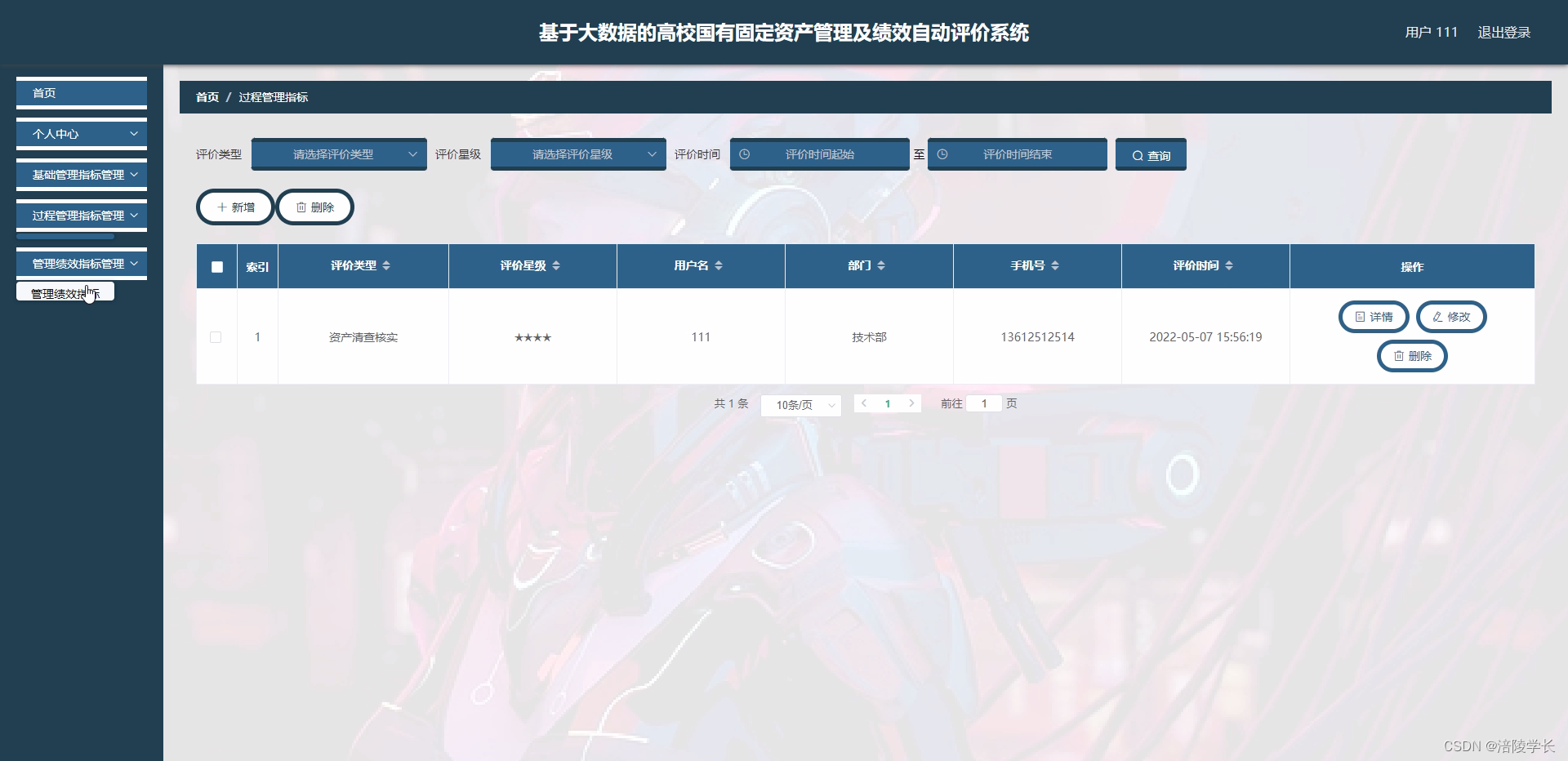 附源码 Javassm计算机毕业设计java基于大数据的高校国有固定资产管理及绩效自动评价系统nihkl【源码、数据库、lw、部署】 Csdn博客
