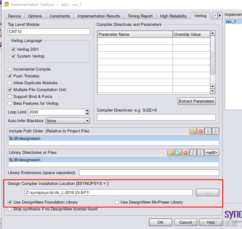synplify成功运行起designware的方法，巨坑_synplify premier如何调用desigen ware库-CSDN博客