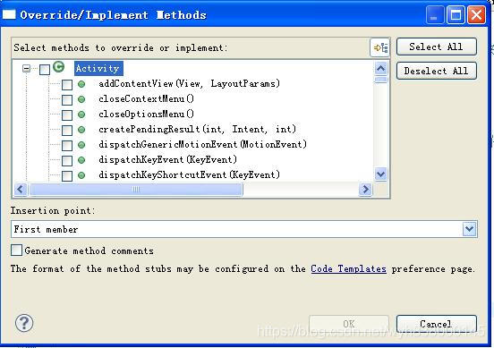 在eclipse中快速重写Override基类的方法_override父类在elipse 的写哪儿-CSDN博客