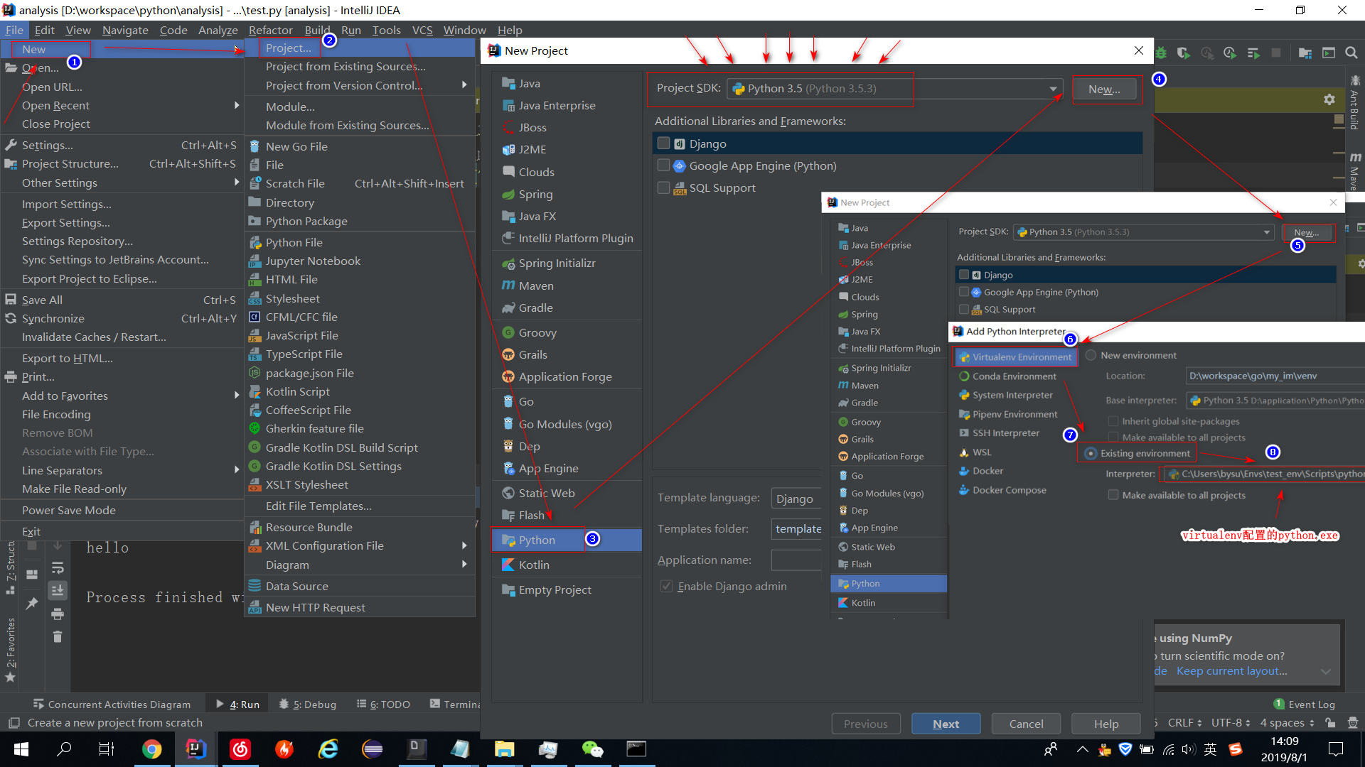 Idea配置python环境在idea中使用virtualenv和virtualenvwrapper搭建python开发环境 Csdn博客