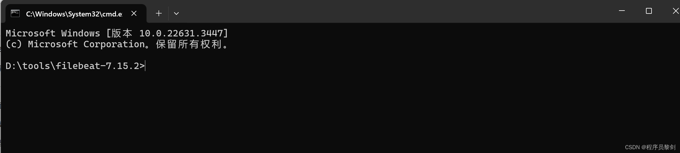 手把手教你Windows下搭建Filebeat+Logstash+ElasticSearch+Kibana系统_filebeat windows-CSDN博客