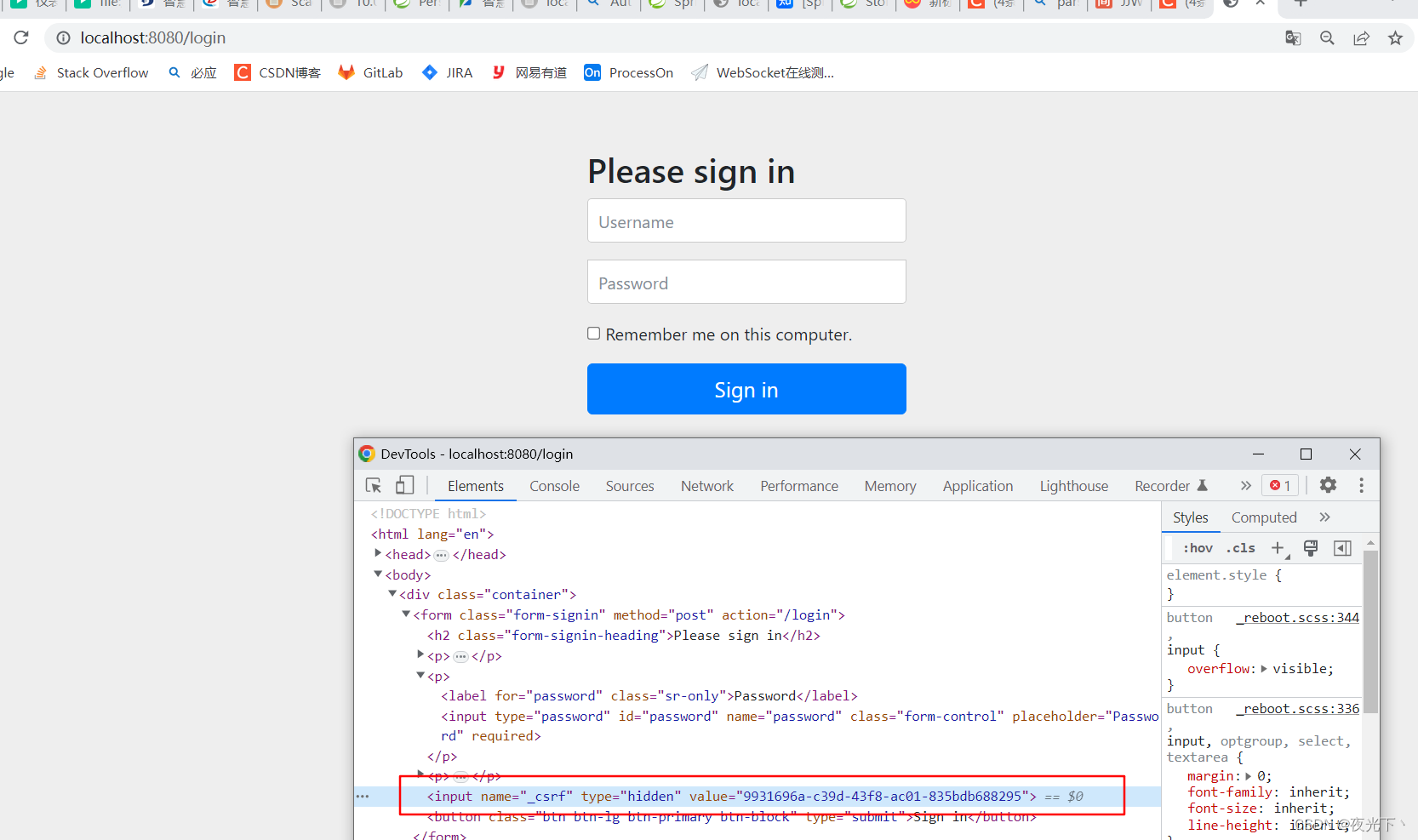 Spring Security 08 CSRF_did not protect against csrf since request did not-CSDN博客