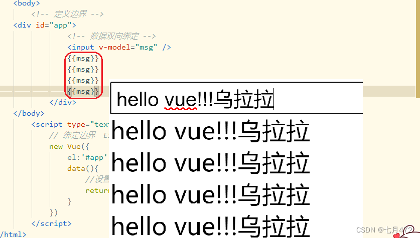 Vue简介&入门&Vue事件&生命周期_vue中的输入库如何写-CSDN博客