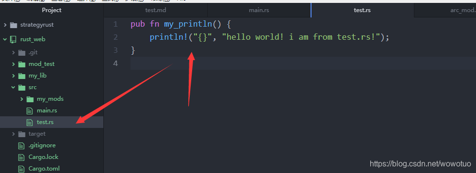 Rust: mod文件、main文件调用_rust main.rs调用文件-CSDN博客