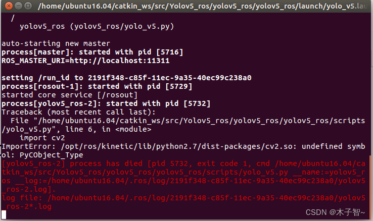 YOLOV5_ROS编译步骤_yolov5 ros-CSDN博客