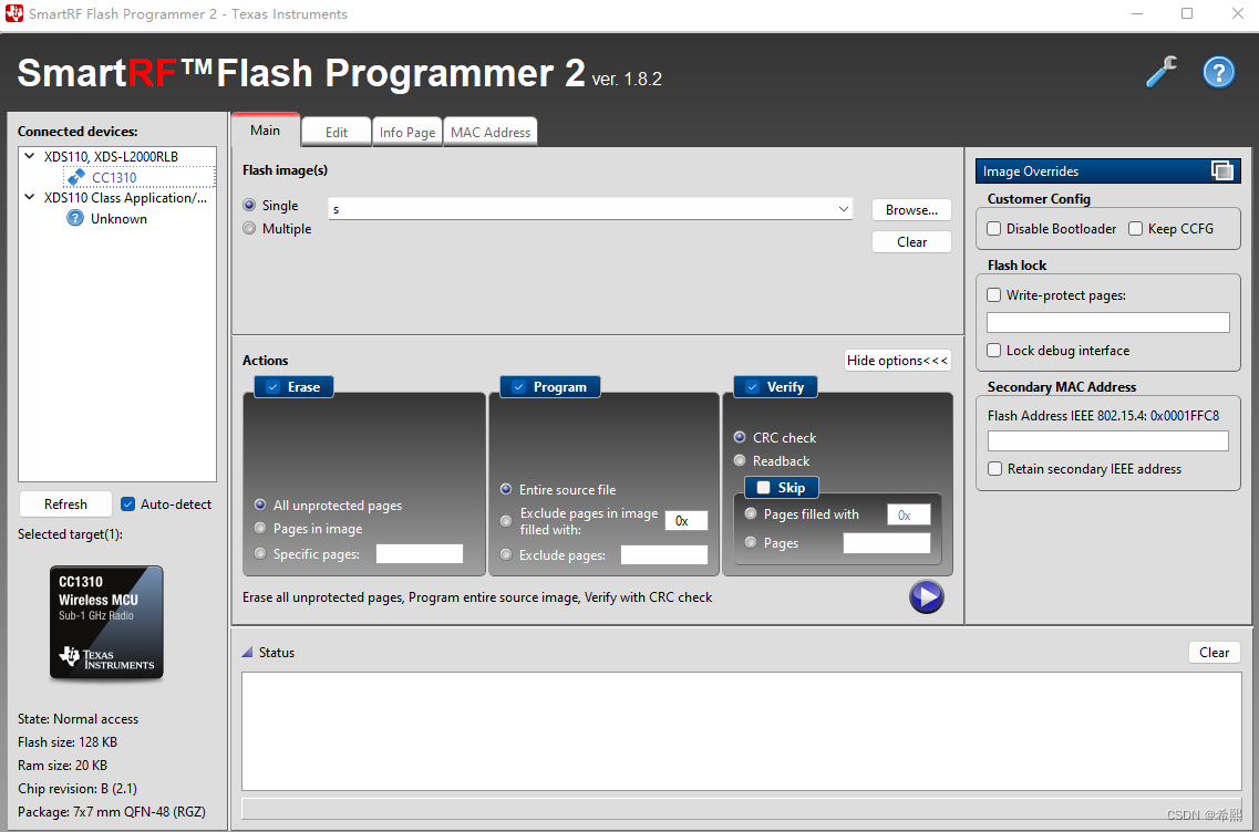 CC1310开发环境IAR_cc1310 iar-CSDN博客