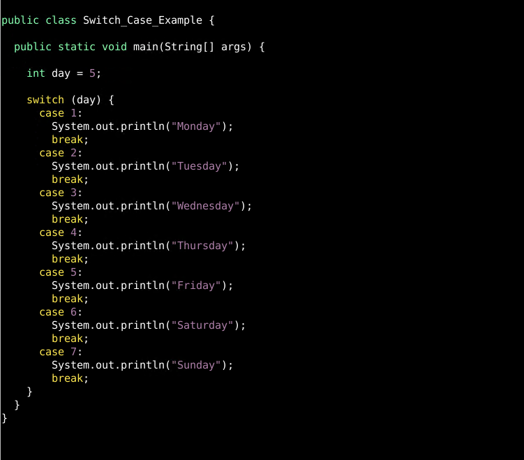 java经典案例100例子_使用示例在Java教程中切换案例声明-CSDN博客