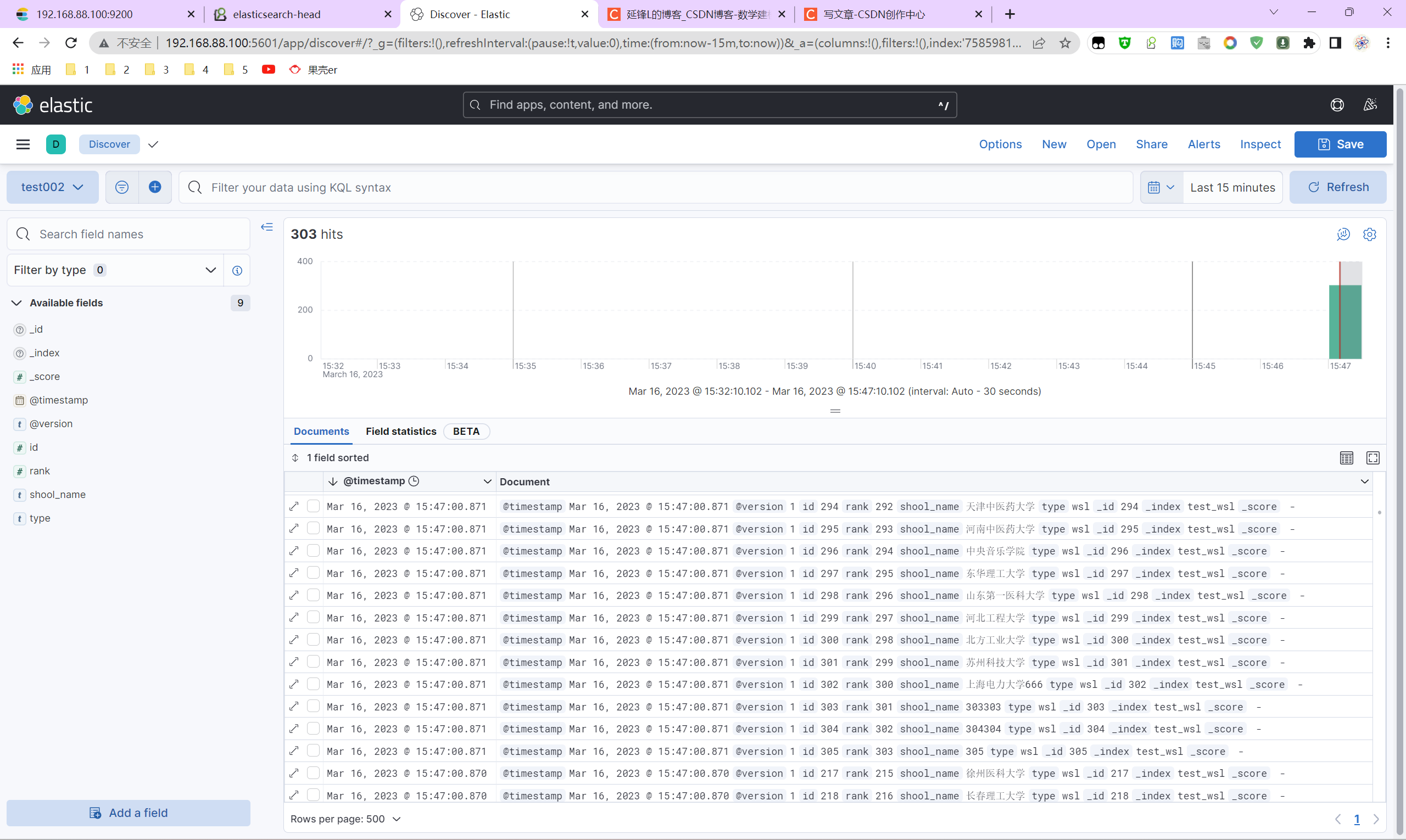 Linux centOS 7部署ELK（elasticSearch、logstash、kibana）_centos elk-CSDN博客