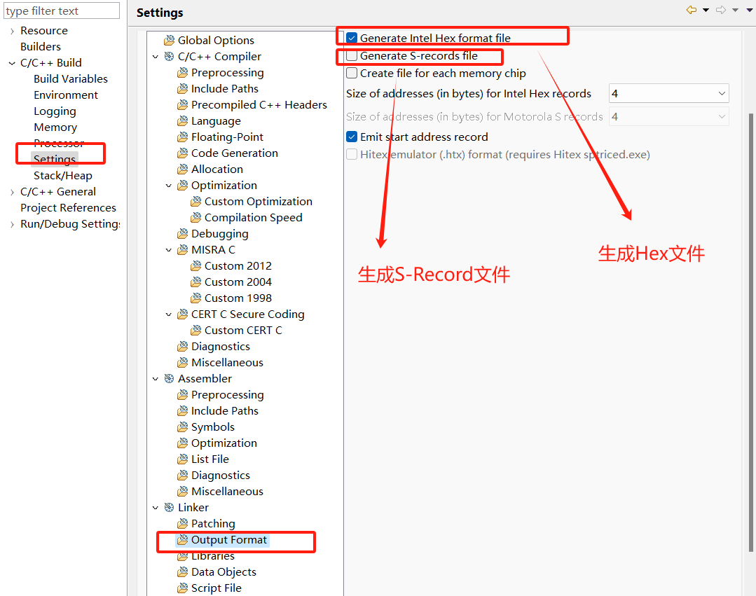 三种英飞凌Tricore工程生成Hex文件方法_tasking编译hex-CSDN博客