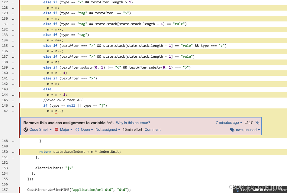 Sonar 代码检测常见问题及修改实例（前端JS版本二）_remove this conditional structure or edit its code-CSDN博客