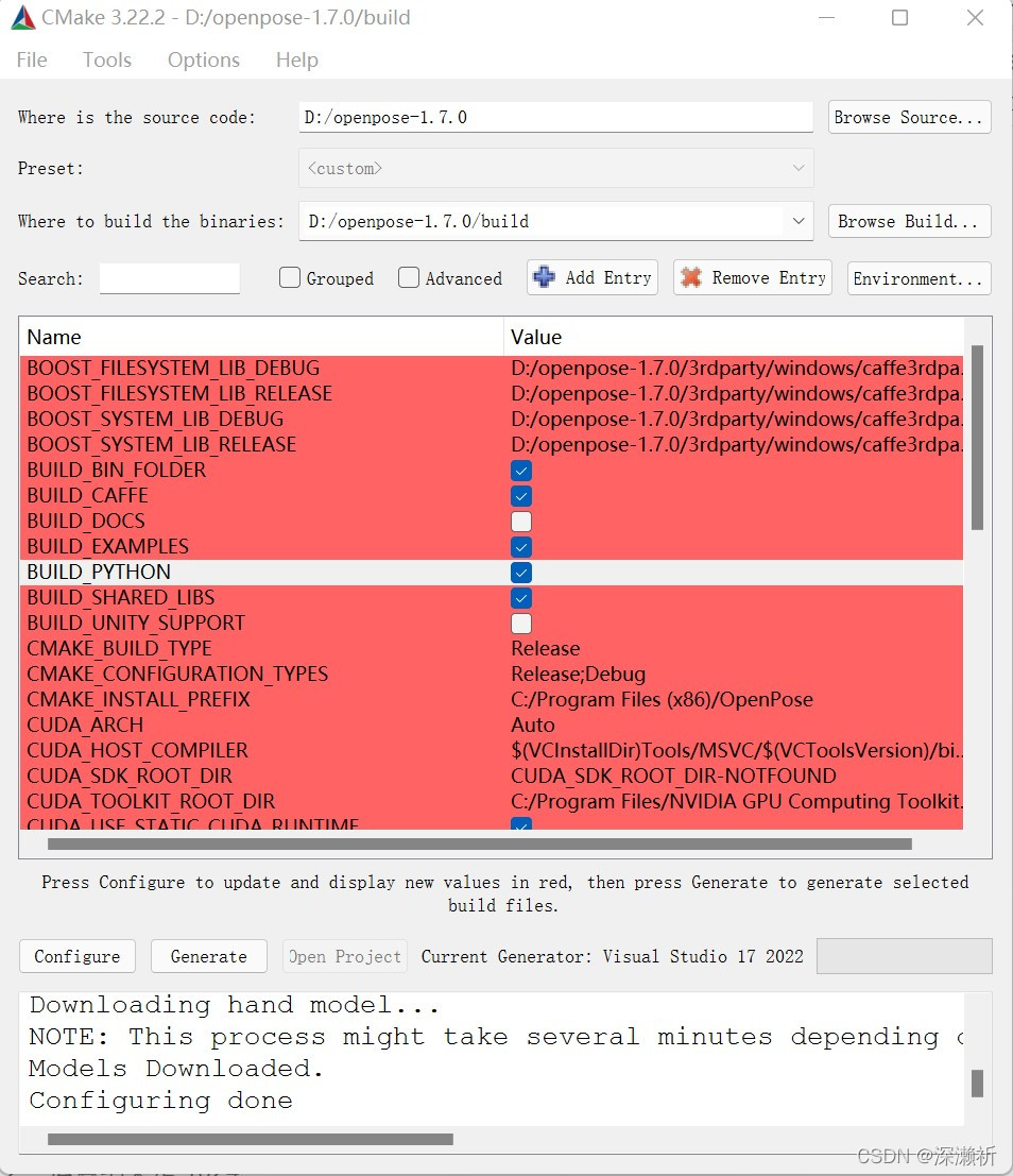 windows11下编译openpose并通过pyCharm调用_openpose pythonwin11-CSDN博客