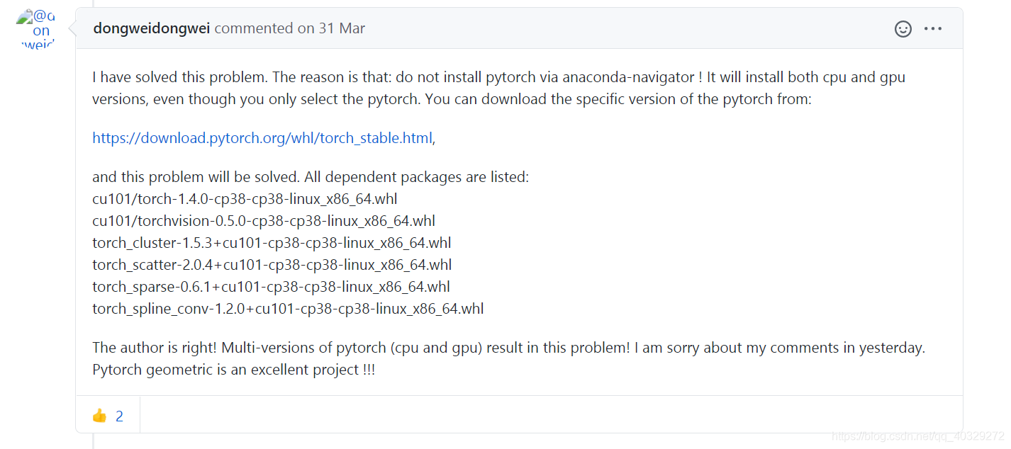 OSError:torch_sparse/_version.so: undefined symbol:_ZN5torch3jit17parseSchemaOrNameERKSs-CSDN博客